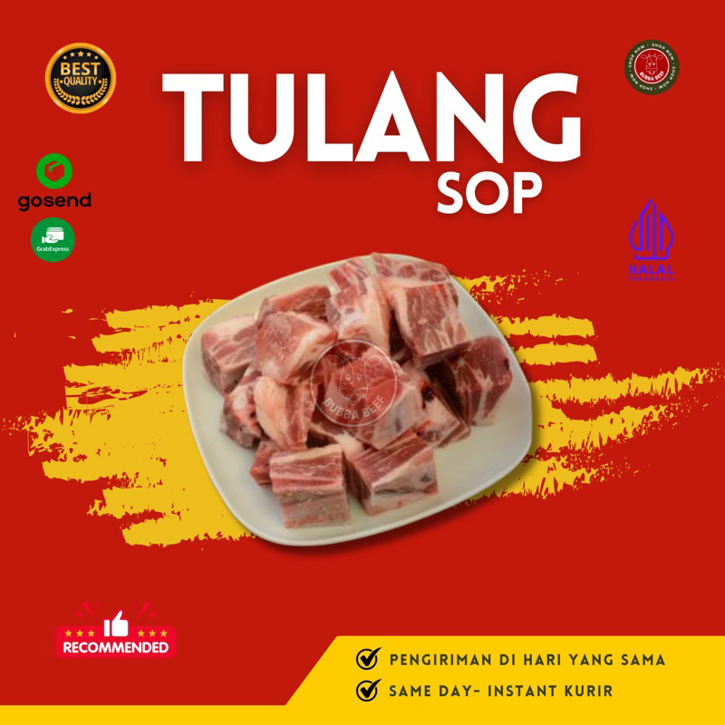 Jual Tulang Sop Sapi Super Premium | Beef Neckbone Tulang Sop | Daging ...