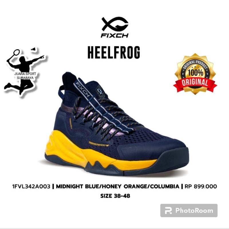 Jual Free Kaos Kaki Sepatu Voli/Basket Fixch Heelfrog Original | Shopee ...