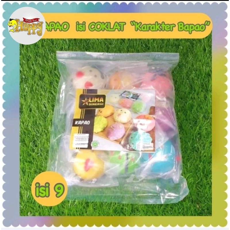 Jual KARAPAO Bakpao karakter isi cokelat 250 gr | Shopee Indonesia