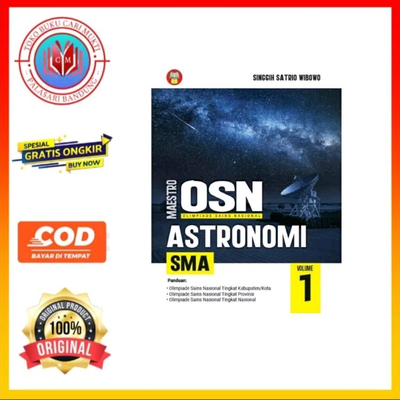 Jual Yrama Widya Buku Maestro Olimpiade Sains Nasional Astronomi SMA Volume 1 | Shopee Indonesia