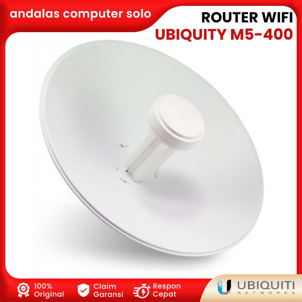 Jual UBIQUITI ANTENA ROUTER WIFI PARABOLA UBIQUITY POWER BEAM M5-400 ...