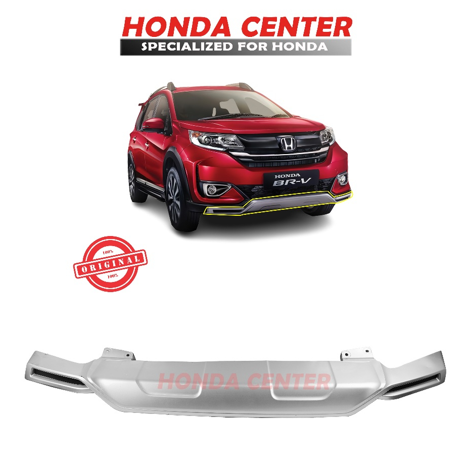 Jual Garnis Garnish Spoiler Bumper Depan Bawah Honda Brv 2019 2020 2021 ...