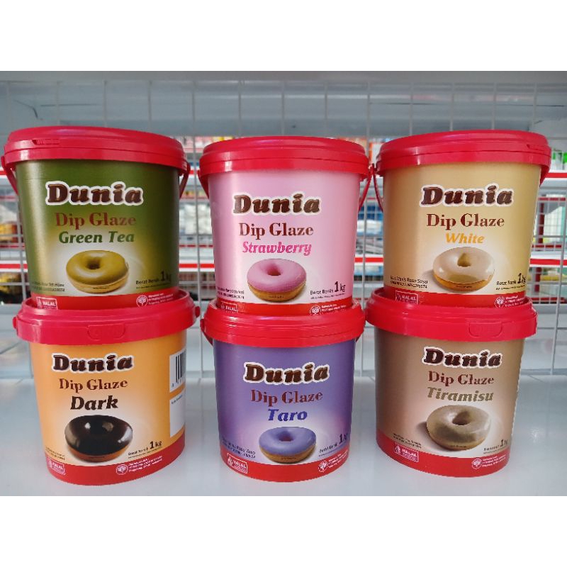 Jual Dunia Glaze Eko 1 kg All Varian | Shopee Indonesia
