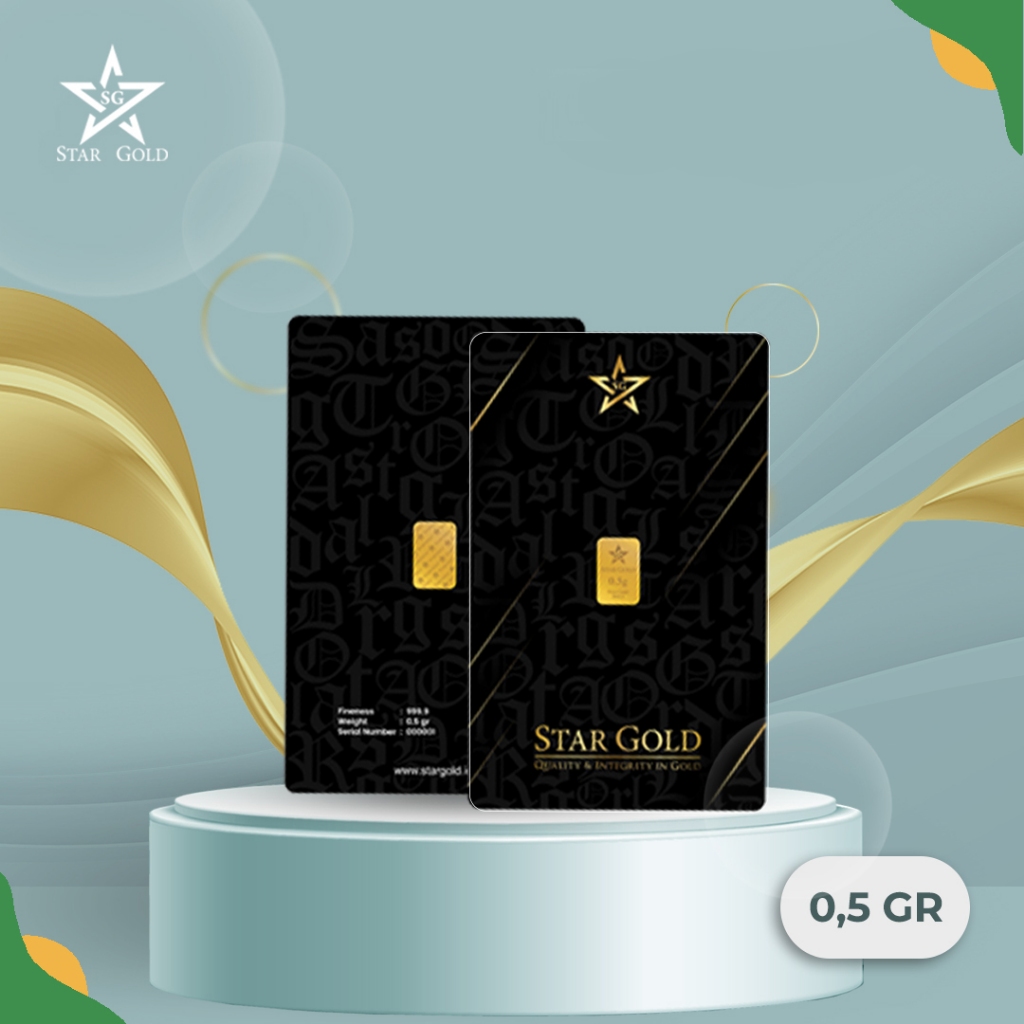 Jual Emas Logam Mulia 24K StarGold Christmast Series 01- 0.5gram dan ...