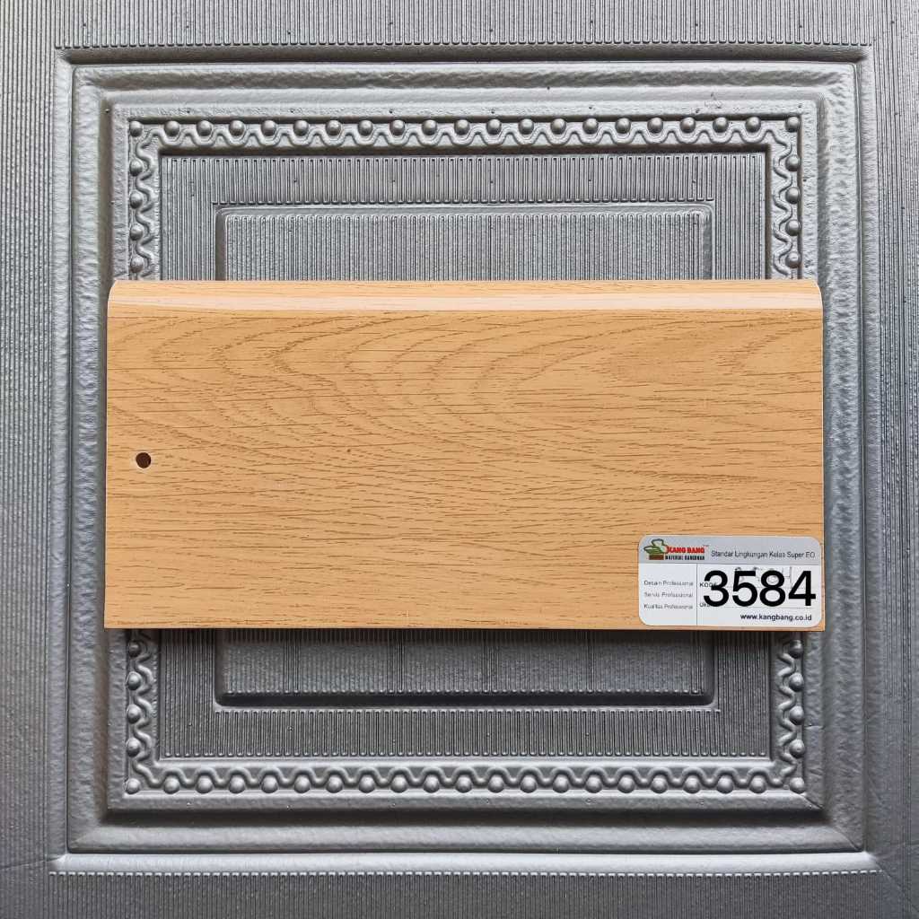Jual Plin PVC lis lantai Kangbang7c KD3584 Motif Kayu Warna Coklat ...