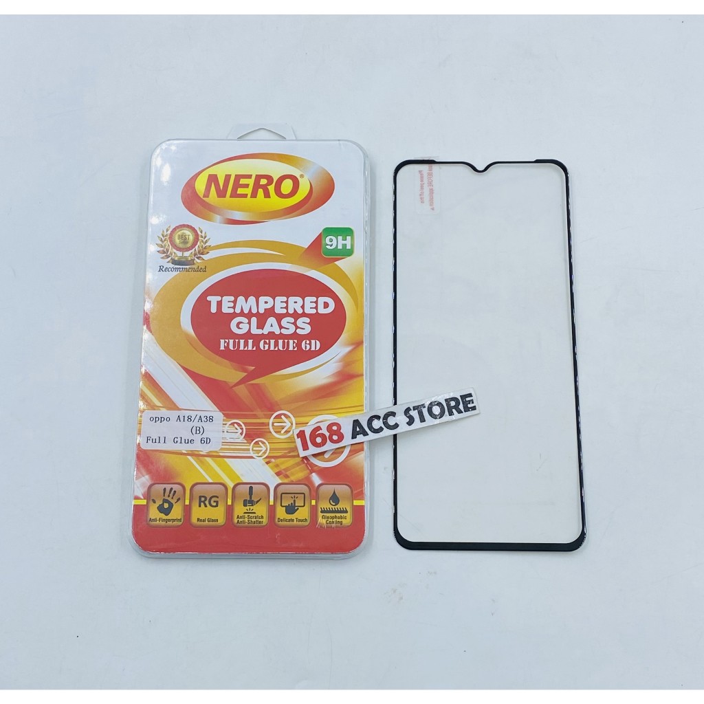 Jual Tempered Glass Oppo A18 A38 A98 5g Screen Full Glue Full Cover