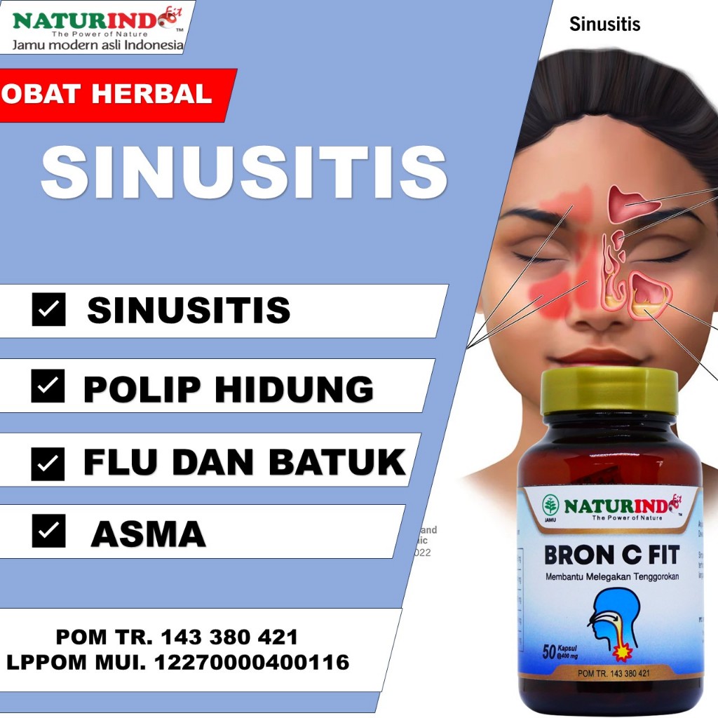 Jual Obat Sinusitis Sinus Polip Hidung Gurah Dahak Lendir Gatal ...