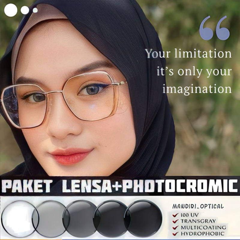 Jual Kacamata wanita (paket frame+lensa Antiradiasi) | kacamata blueray photocromic | kacamata ...