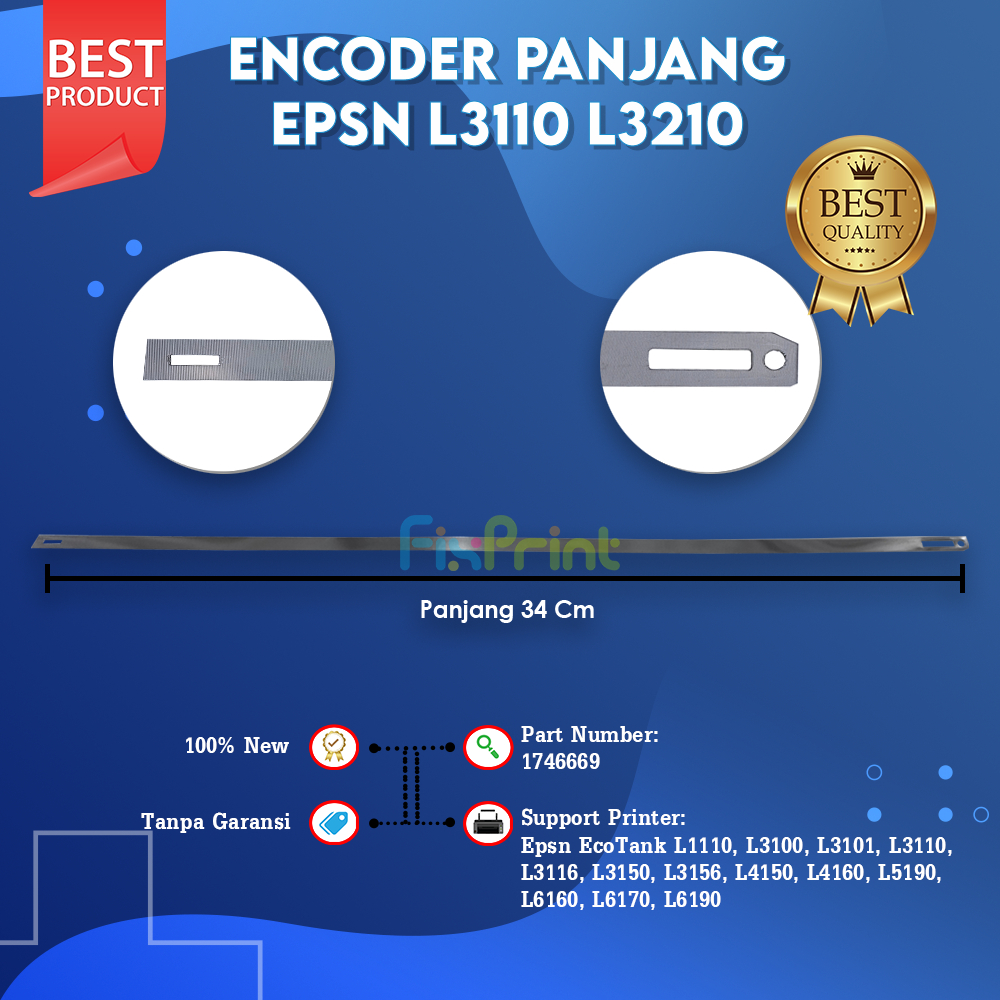 Jual Encoder Panjang Epson L1110 L1210 L3110 L3210 Timing Line L3150 ...