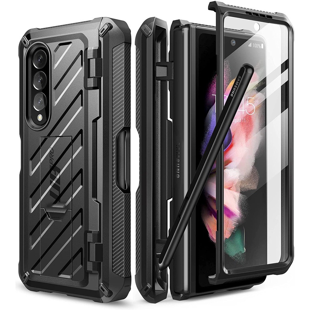 Jual Samsung Galaxy Z Fold 3 | Z Fold 4 5G | Z Fold 5 Case Robot Rugged Armor Standing Case ...