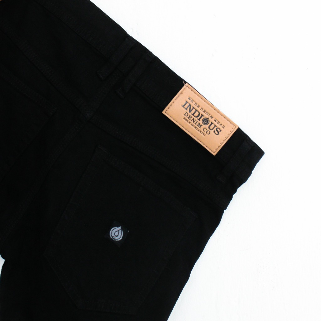 Jual INDIOUS DENIM TERLARIS / Celana jeans hitam cowok / celana jeans ...