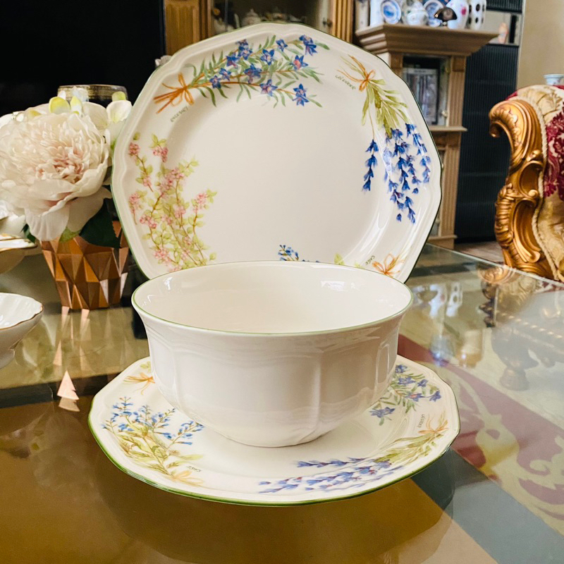 Jual Dinner Set Mikasa Botanical Bauquet 3 Pcs Mewah Cantik | Shopee ...