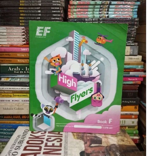 Jual Buku Original High Flyers Book F CEFR A1 Bekas | Shopee Indonesia