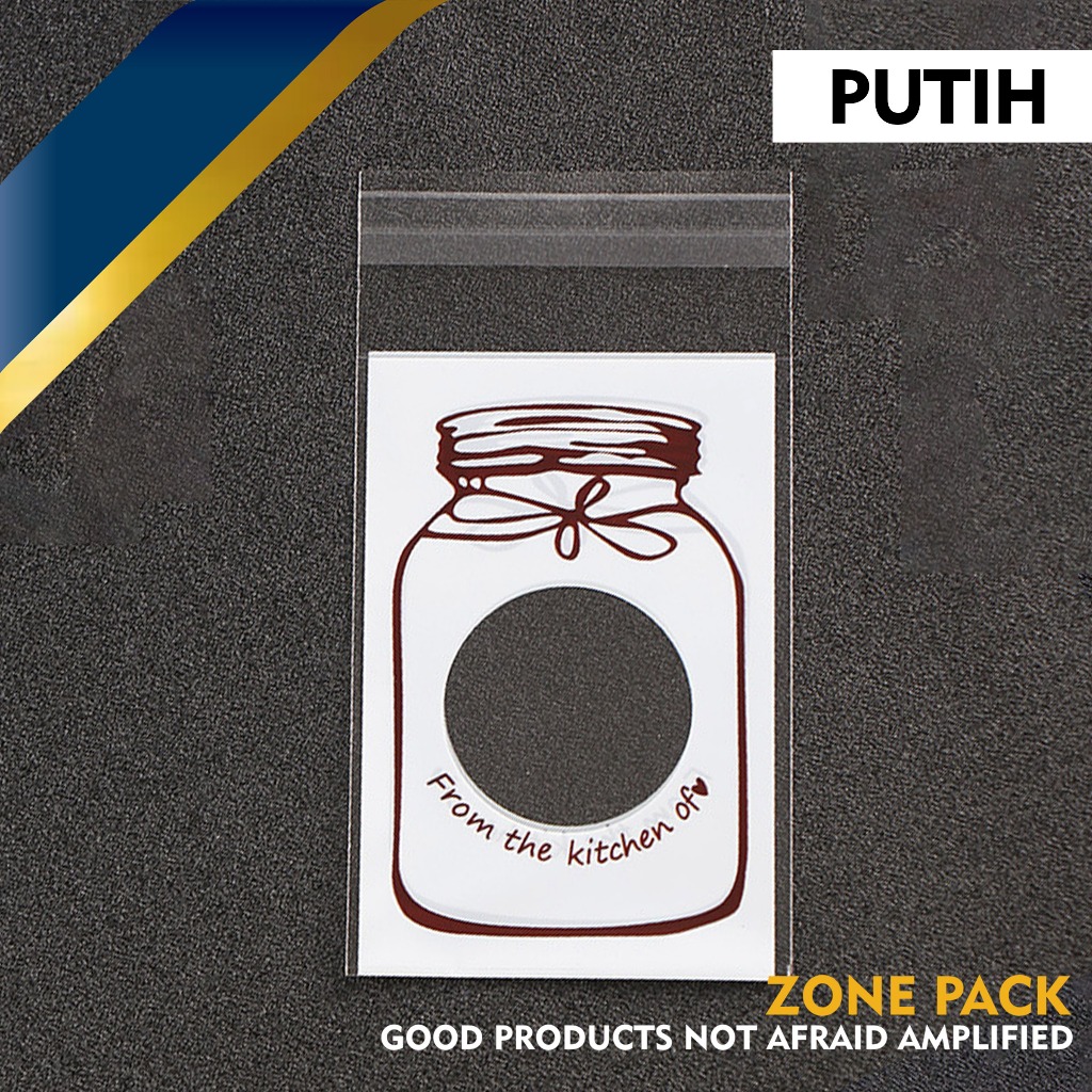 Jual [100 PCS] Plastik Cookies Motif Botol | Plastik Fancy Cookies ...