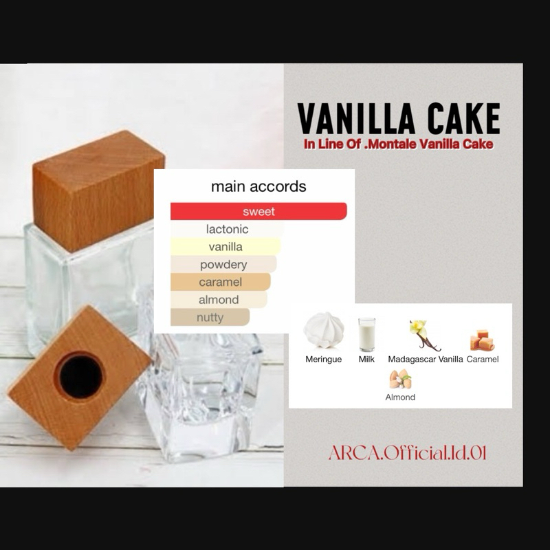Jual VANILLA CAKE Parfum cup cake vanilla kue sweet manis terasa di ...