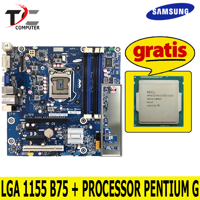 Jual Mainboard intel socket LGA 1155 B75 Intel | Shopee Indonesia