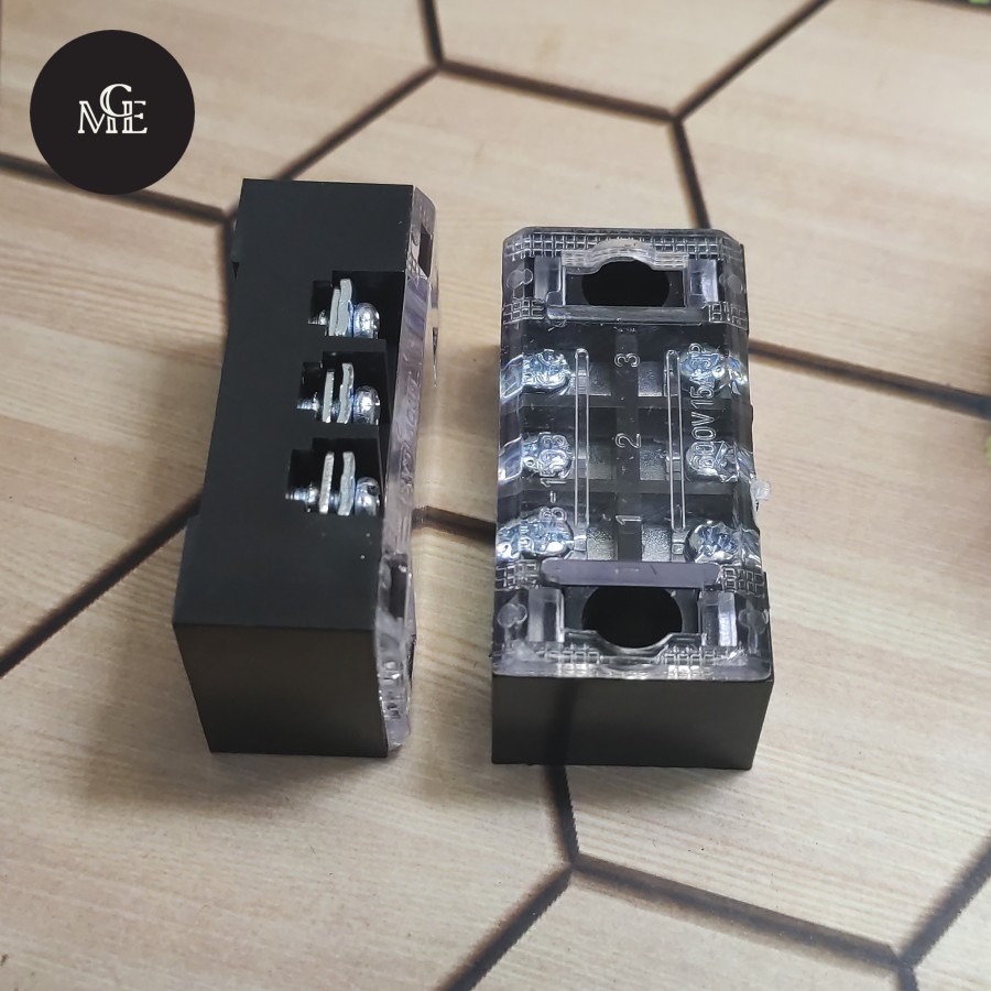 Jual Terminal Block Blok 3P 3POLE 15A TB1503 / TB-1503 VORGE Panel | Shopee Indonesia