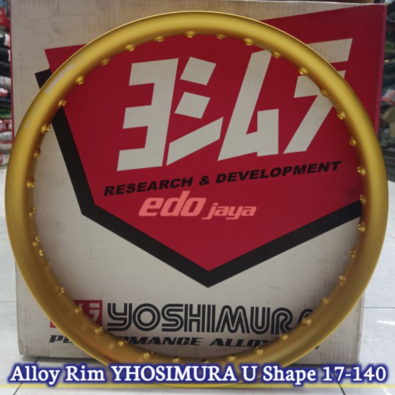 Jual (PROMO) Rim Velg Velk Pelk YOSHIMURA U Shape Bulat Ring 17 Ukuran ...