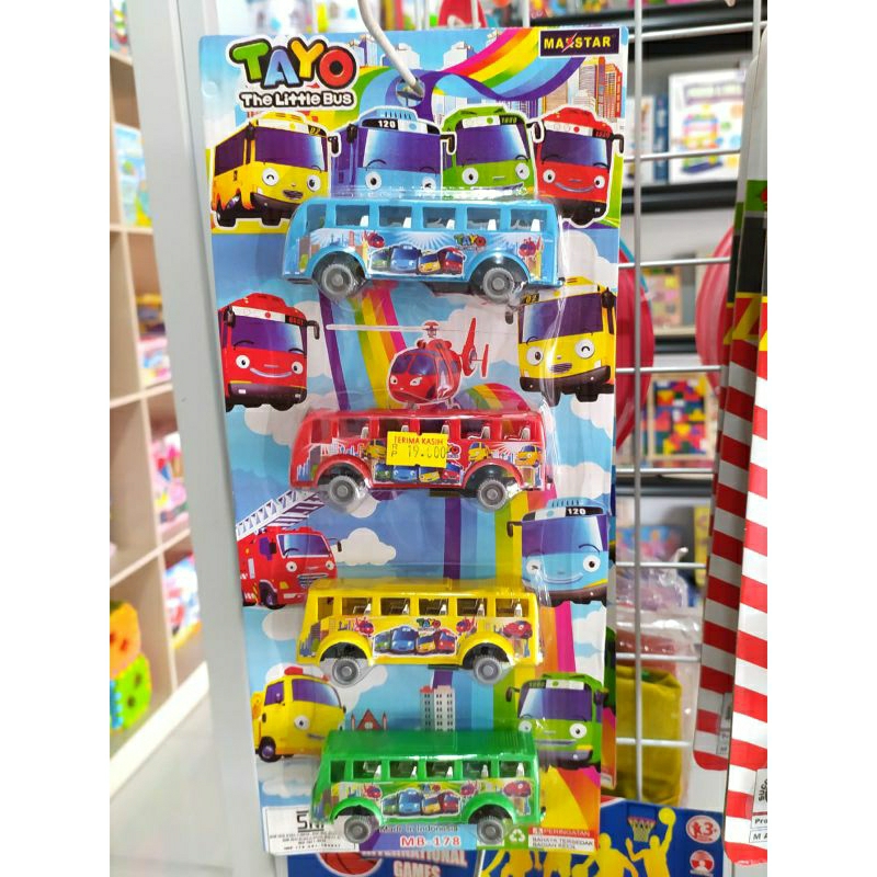 Jual MOBIL TAYO THE LITTLE BUS - MB 178 | Shopee Indonesia