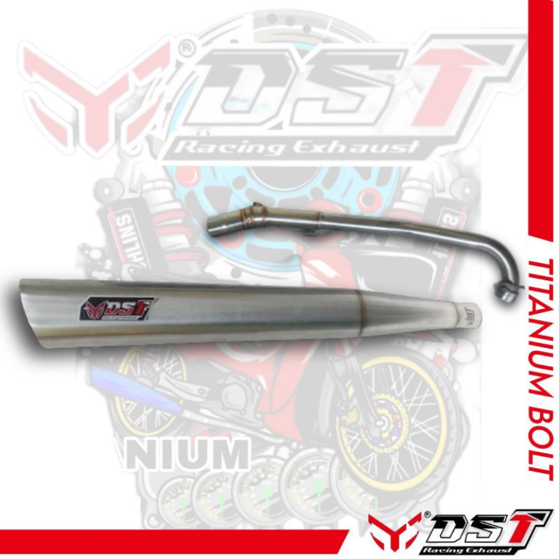 Jual Knalpot DSTexhaust, Titanium Bolt ALFA.2 (MONCONG PATEN) Standar ...