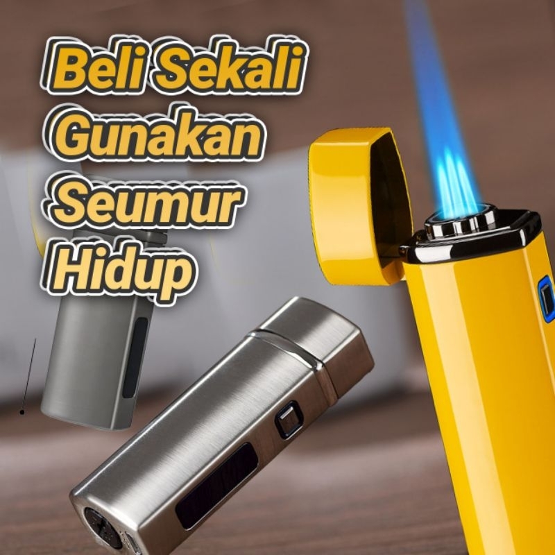Jual Korek api USB elektrik 3 bara api ORI import beli sekali pakai ...