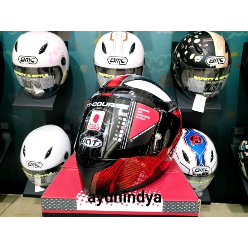 Jual HELM KYT TTC KYT TT COURSE MARVEL DEADPOOL | Shopee Indonesia