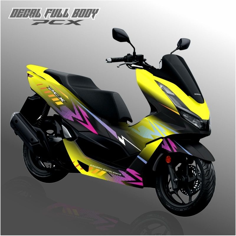 Jual Stiker / sticker decal Yamaha PCX NEW FULL BODY | Shopee Indonesia