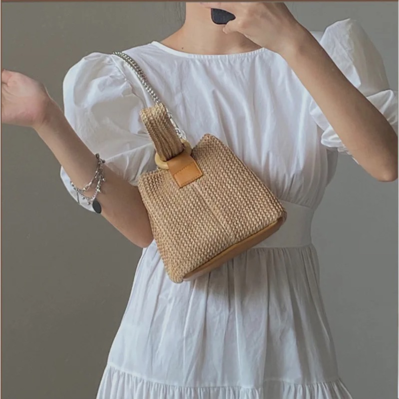 Jual Sunny Bag Handbag model tropical summer bag tas pantai | Shopee ...
