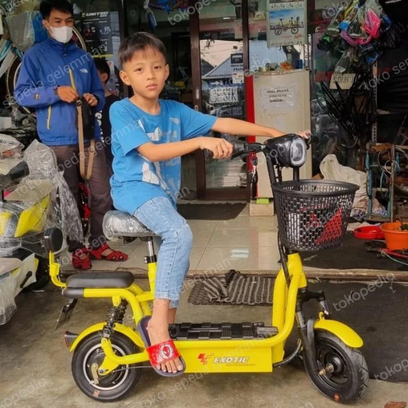 Jual SEPEDA LISTRIK MINI EXOTIC ET HB 320 | Shopee Indonesia