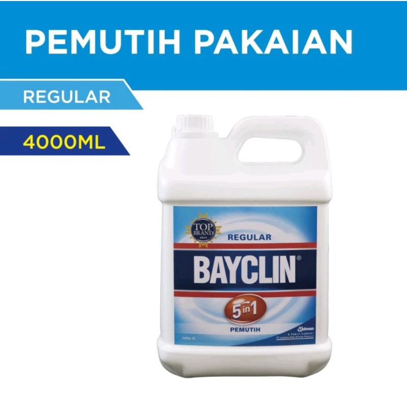 Jual BAYCLIN 5 IN 1 PEMUTIH 4000 ML - 4 Liter | Shopee Indonesia