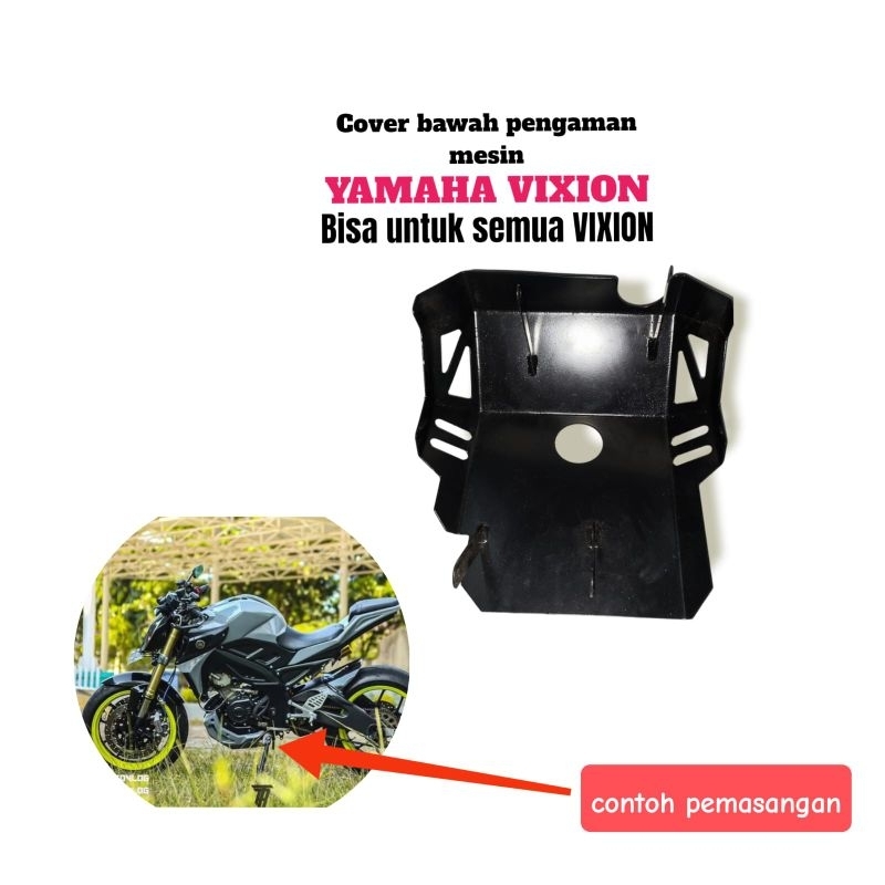 Jual Engine Guard Cover Pengaman Bawah Mesin Vixion Old New NVA NVL R ...