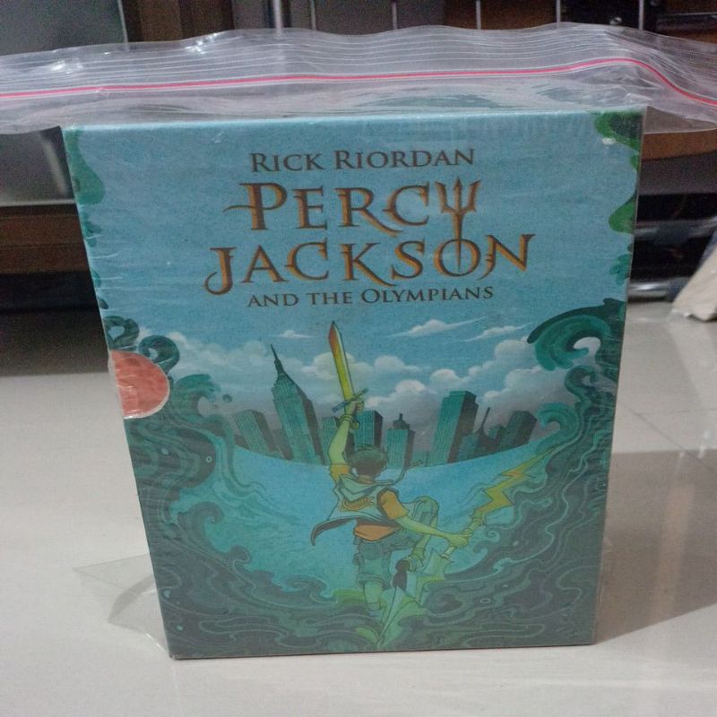Jual Box Set Percy Jackson And The Olympians Rick Riordan | Shopee ...