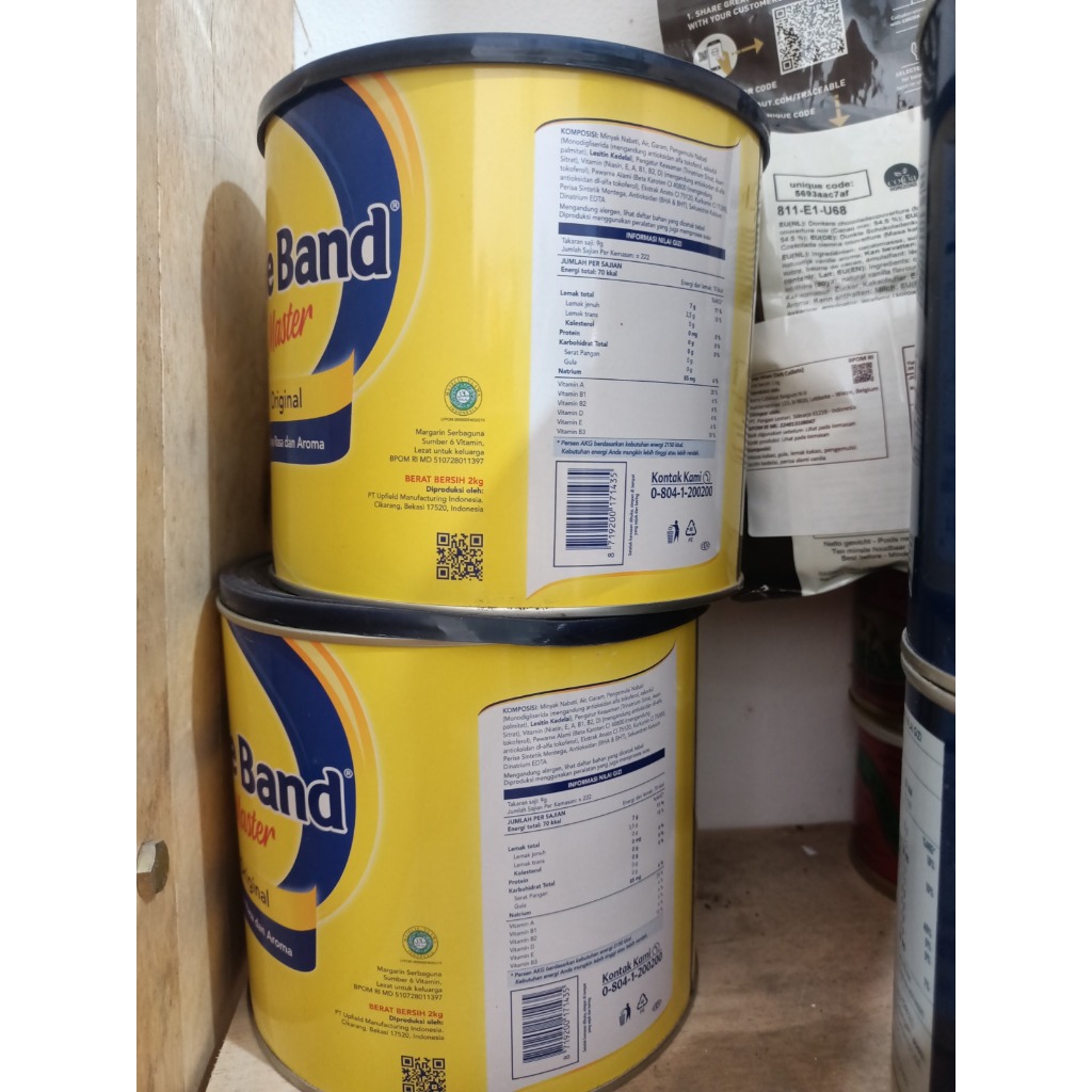 Jual Blue Band Master kaleng 2kg | Shopee Indonesia