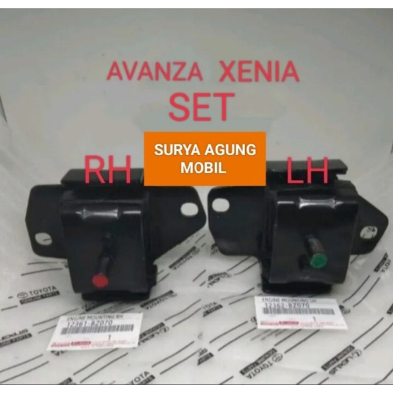 Jual ENGINE MOUNTING RH LH / DUDUKAN MESIN KANAN dan KIRI SET TOYOTA ...