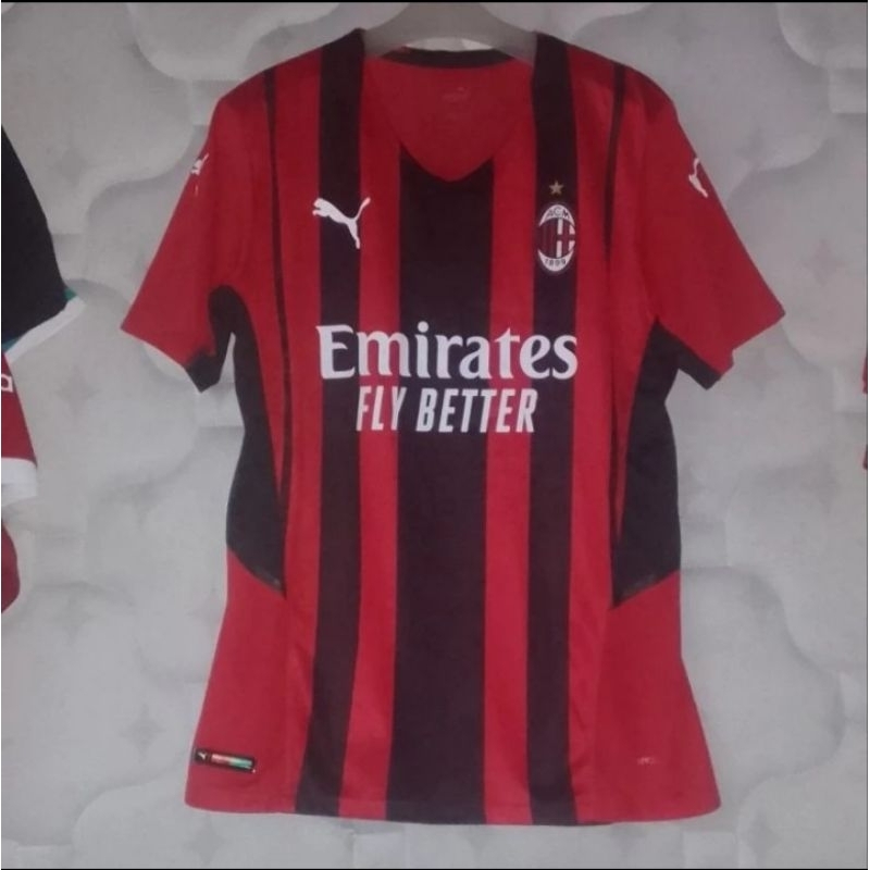 Jual JERSEY AC MILAN-PI-PLAYER ISSUE- M - | Shopee Indonesia