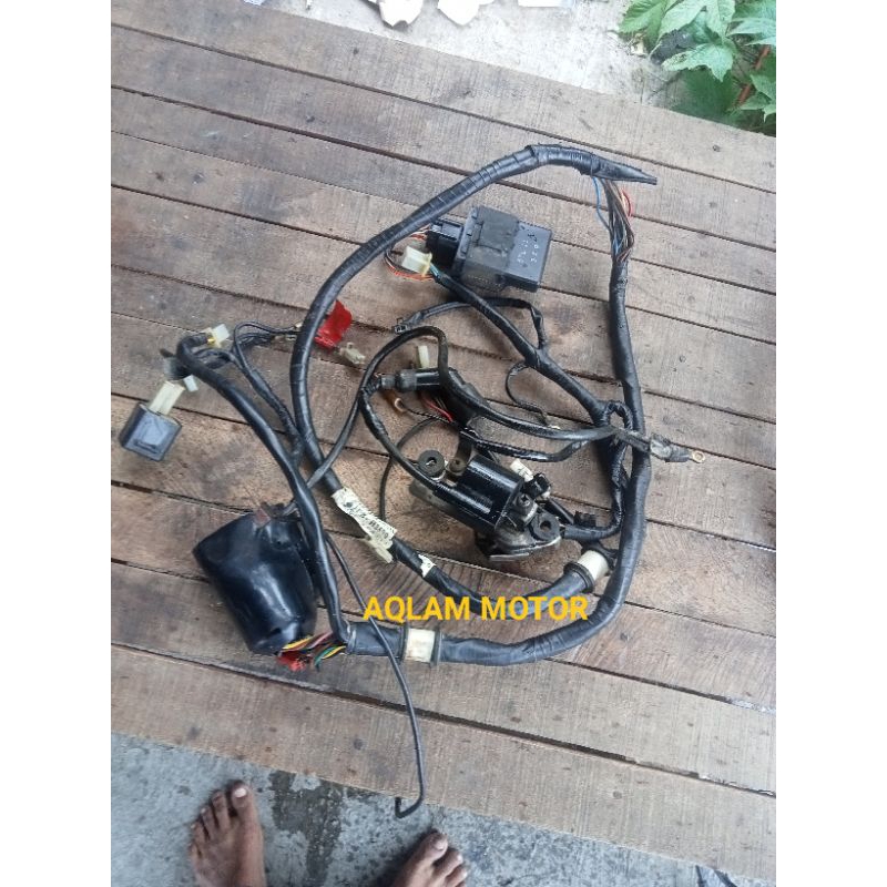 Jual Kabel body Yamaha Fino karbu kode 1UB fullset / Original copotan ...