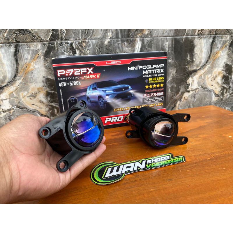 Jual PRO7 P72FX MARK 2 FOGLAMP BILED PROJECTOR 2 INCH MATRIX CRYSTAL ...