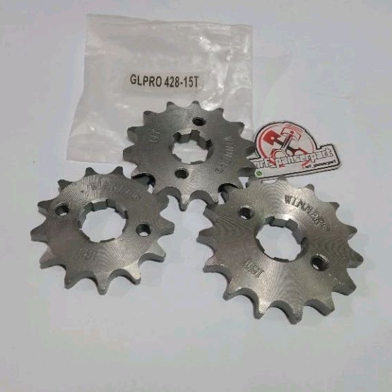 Jual GIR DEPAN CB/GL 100/428-13T/14T/15T //GEAR//GIGI TARIK DEPAN HONDA ...