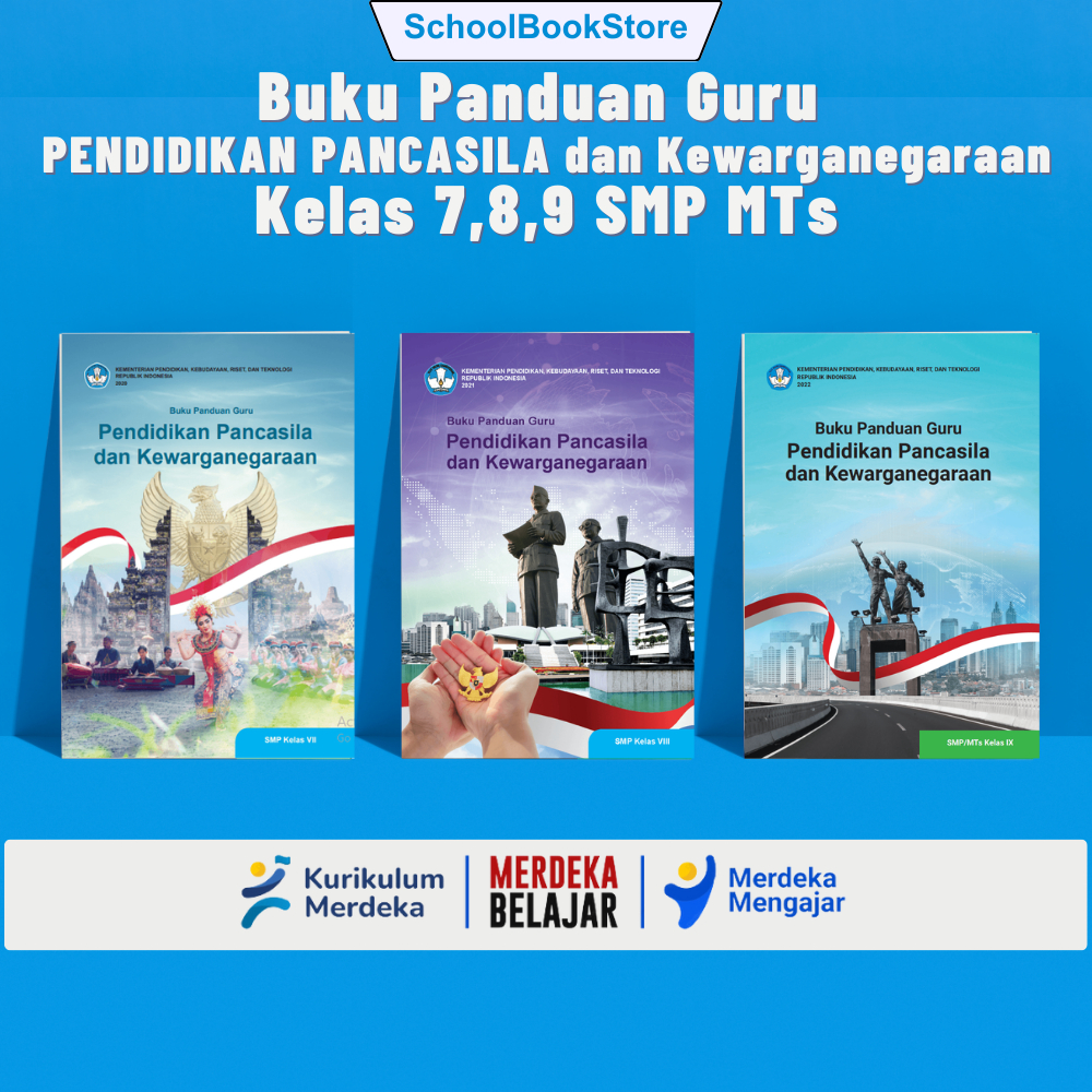 Jual Buku Panduan Guru Pendidikan Pancasila dan Kewarganegaraan Kelas 7,8,9 SMP MTs Kurikulum ...