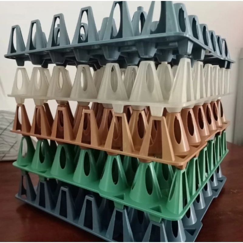 Jual EGG TRAY PLASTIC rak telur plastik tatakan tempat telor plastik ...