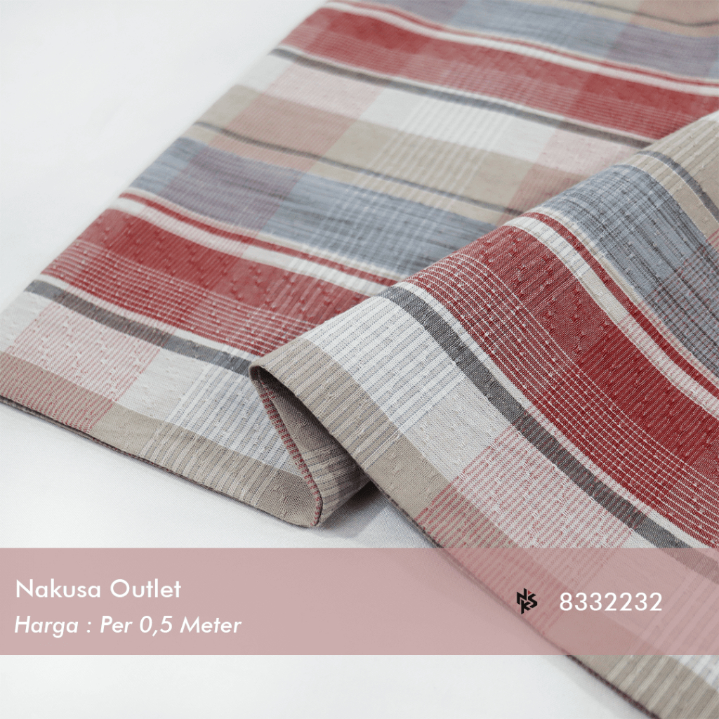 Jual Kain Katun Combed 30s Premium Motif Dobby Benang Warna (Yarn Dyed ...