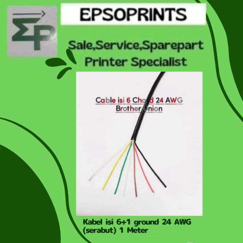 Jual Kabel isi 6+1 ground 24 AWG (serabut) 1 Meter | Shopee Indonesia