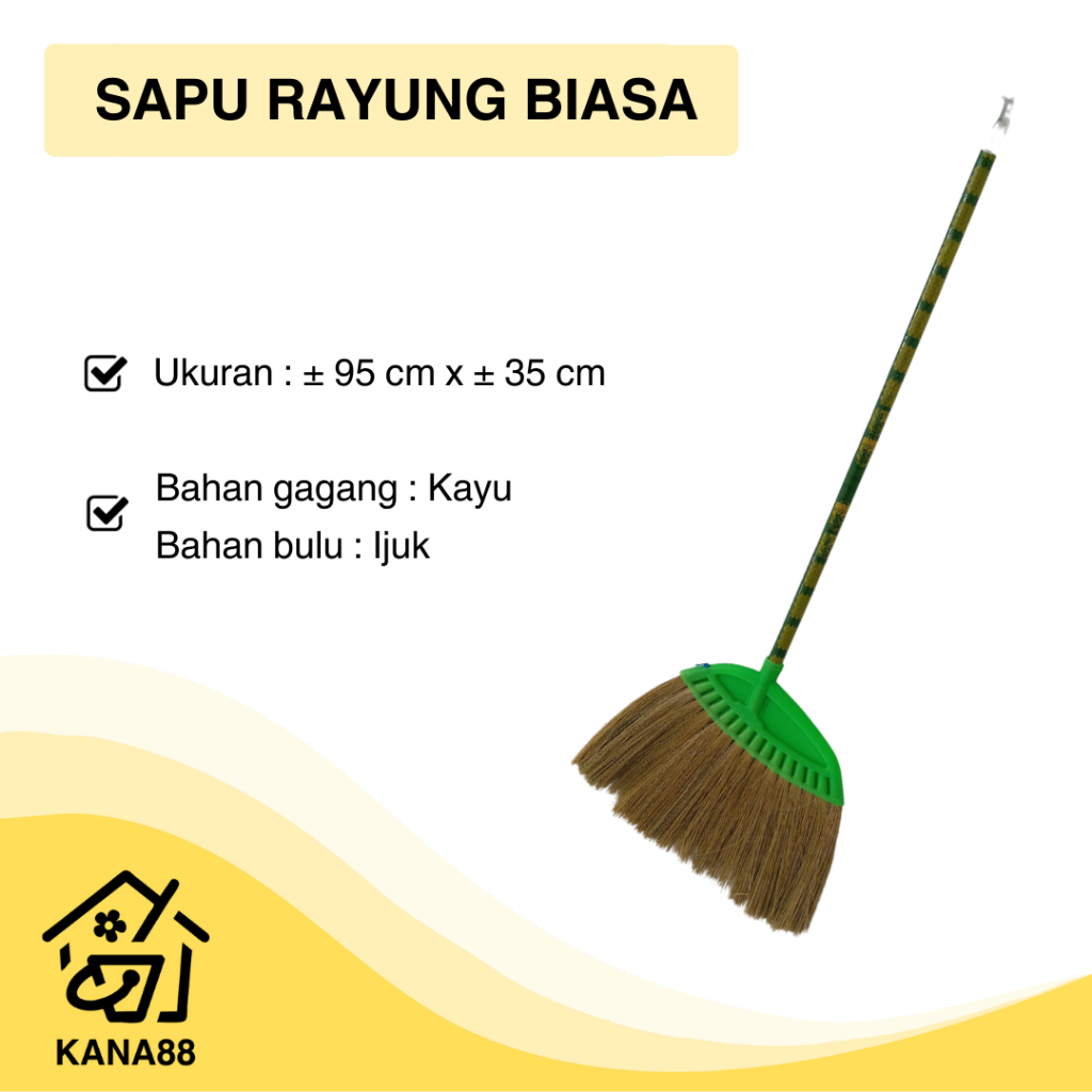 Jual Sapu Rayung Biasa Sapu Lantai Rumah Jahit Tradisional Murah ...