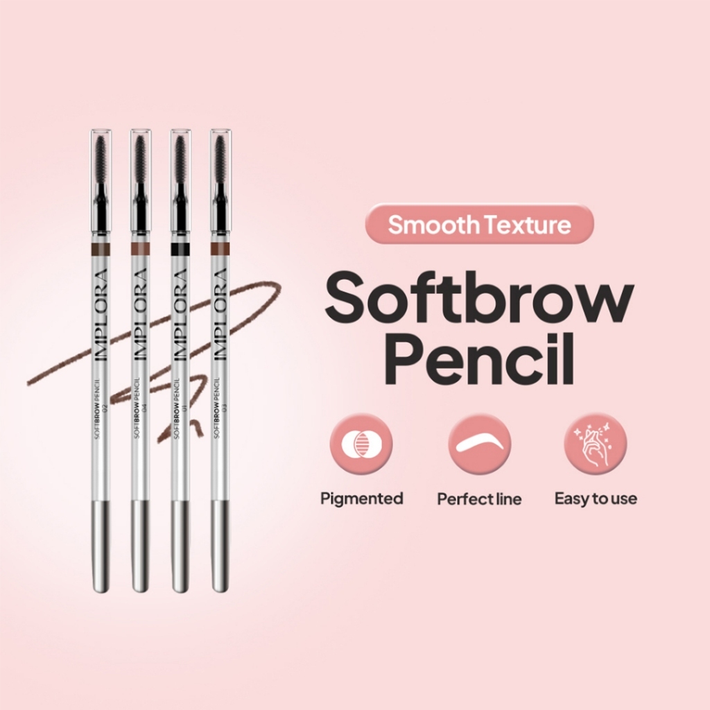 Jual IMPLORA Eye Brow Pencil 2 IN 1 ( PENSIL + SERUTAN + SIKAT ...