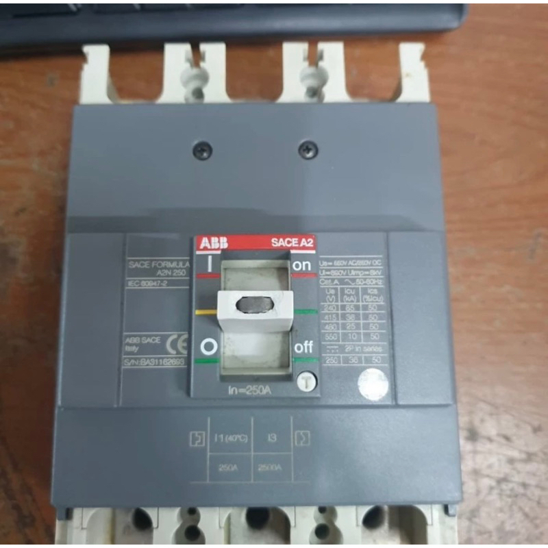 Jual MCCB ABB A2N 250 SACE A2 FORMULA | Shopee Indonesia