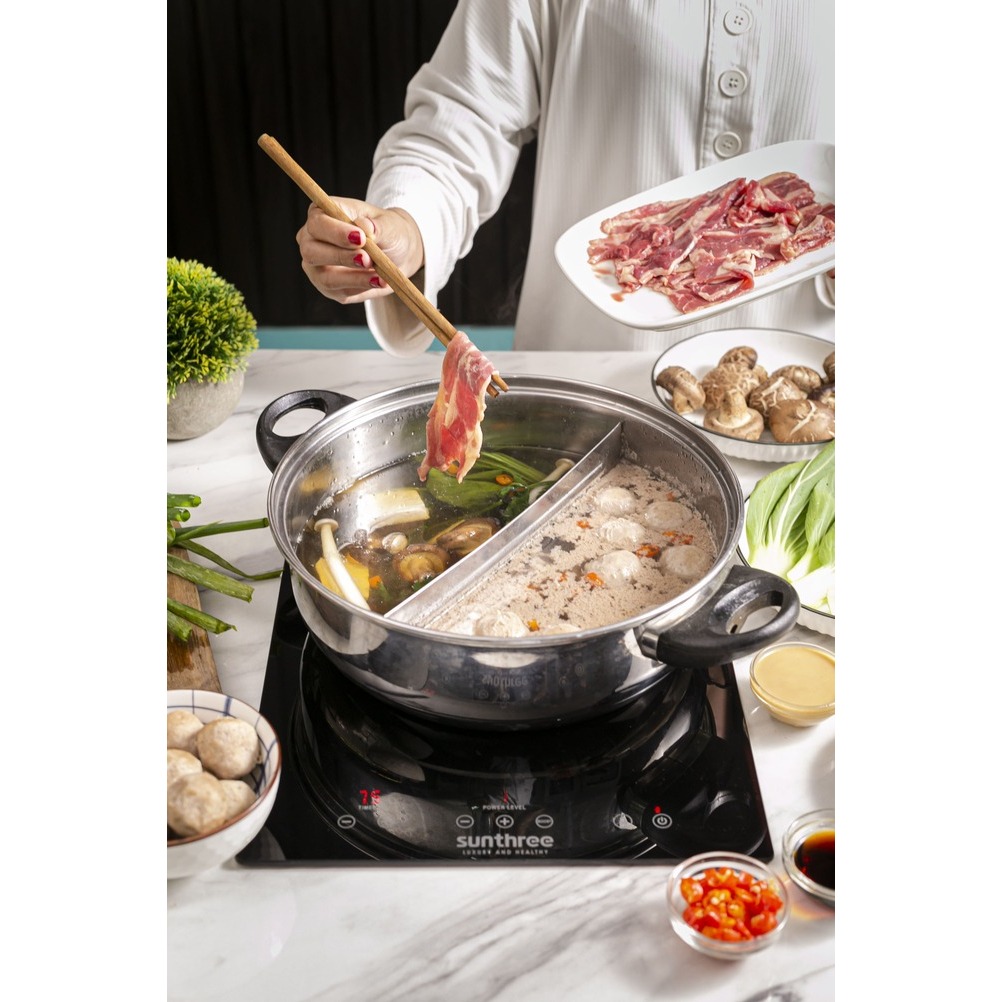 Jual SUNTHREE Induction Hob/ Kompor Tanam Listrik Induksi 1 Tungku - IH ...