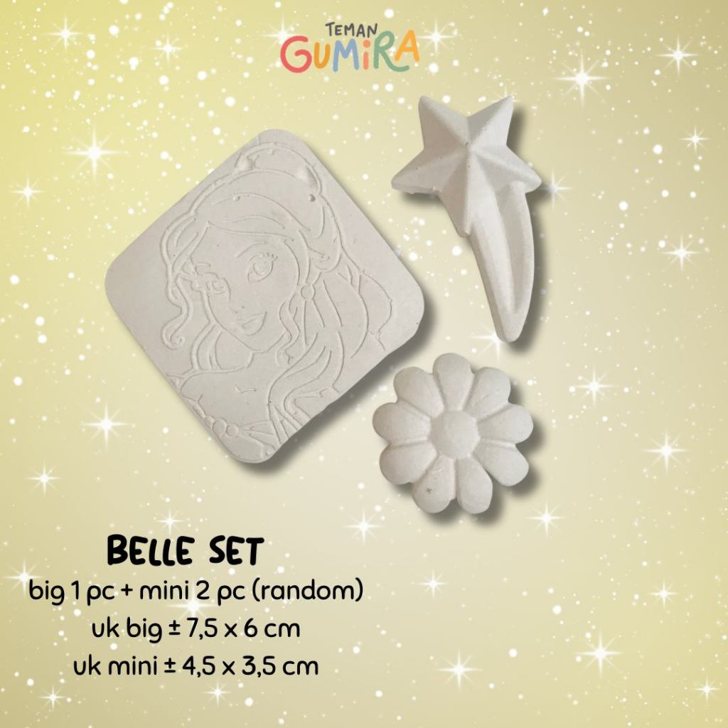 Jual Patung Gypsum Princess Mainan Anak Edukatif - Melukis Mewarnai ...