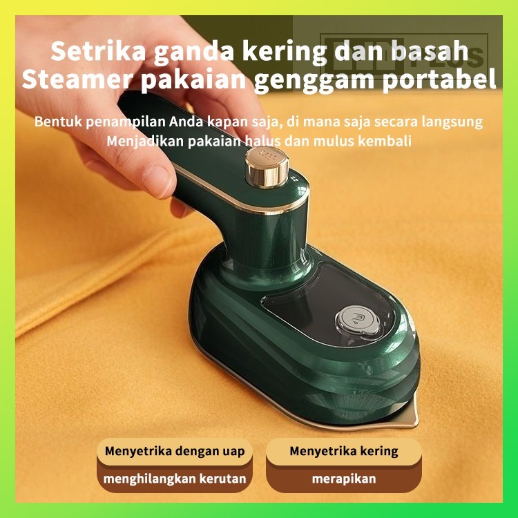 Jual DJDPlus Setrika Listrik Portabel Genggam, Mesin Setrika Pakaian ...
