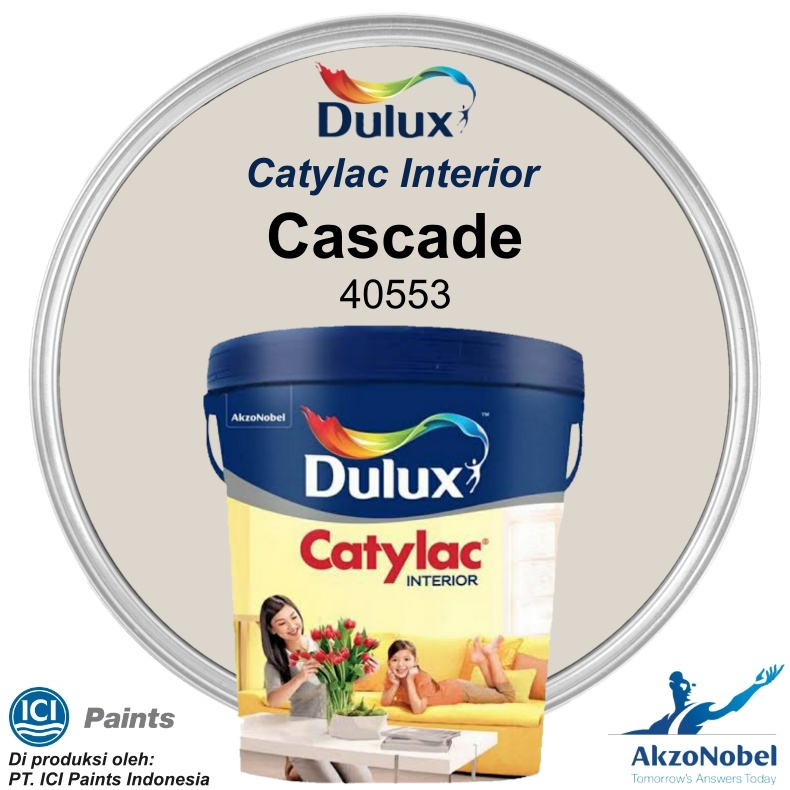 Jual CAT DULUX CATYLAC INTERIOR 25 KG - CASCADE 40553 | Shopee Indonesia