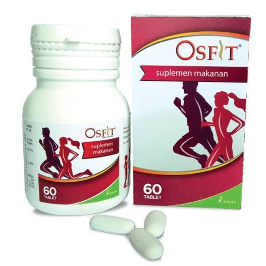 Jual Osfit Suplemen Kalsium Untuk Mencegah Osteoporosis 1 Botol Isi 60 ...